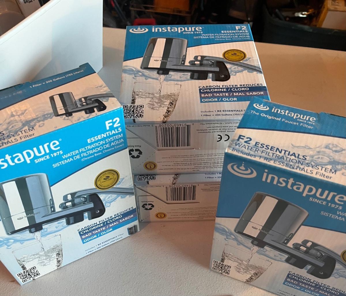 (4) instapure water filtration system | EstateSales.org