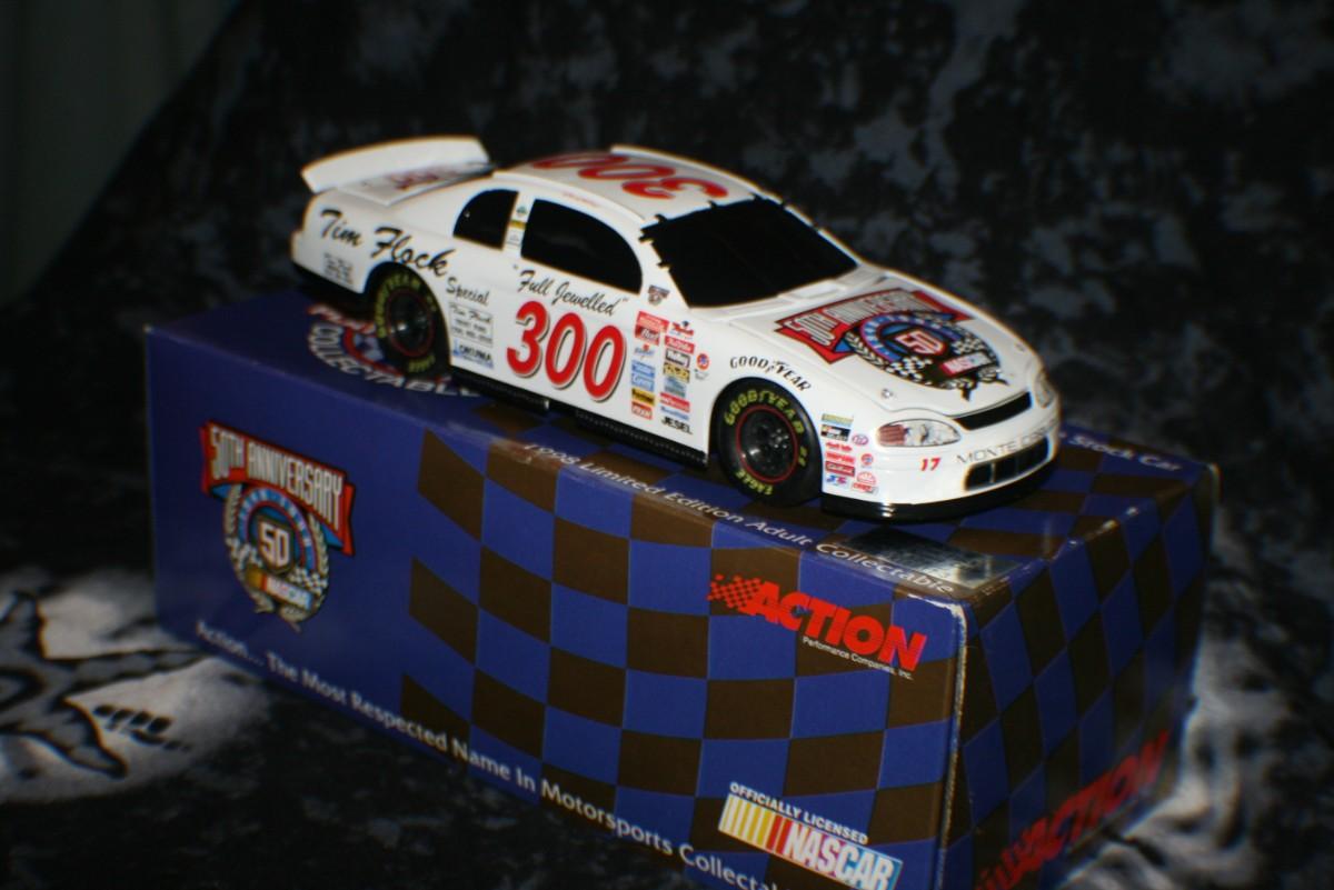 Darrell Waltrip Tim Flock 300 50th Anniversary NASCAR Bank ...