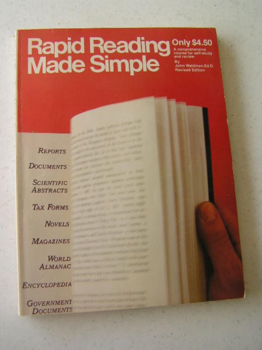 “Rapid Reading Made Easy” to improve your reading skills. 192 pages ...