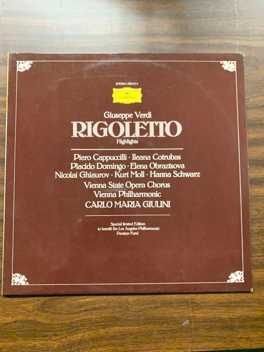 Giuseppe Verdi Rigoletto Album | EstateSales.org