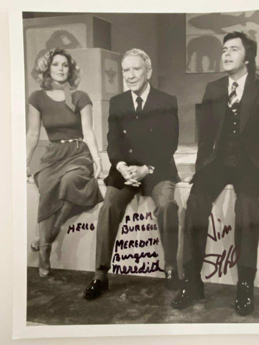 Those Amazing Animals Burgess Meredith and Jim Stafford signed photo ...