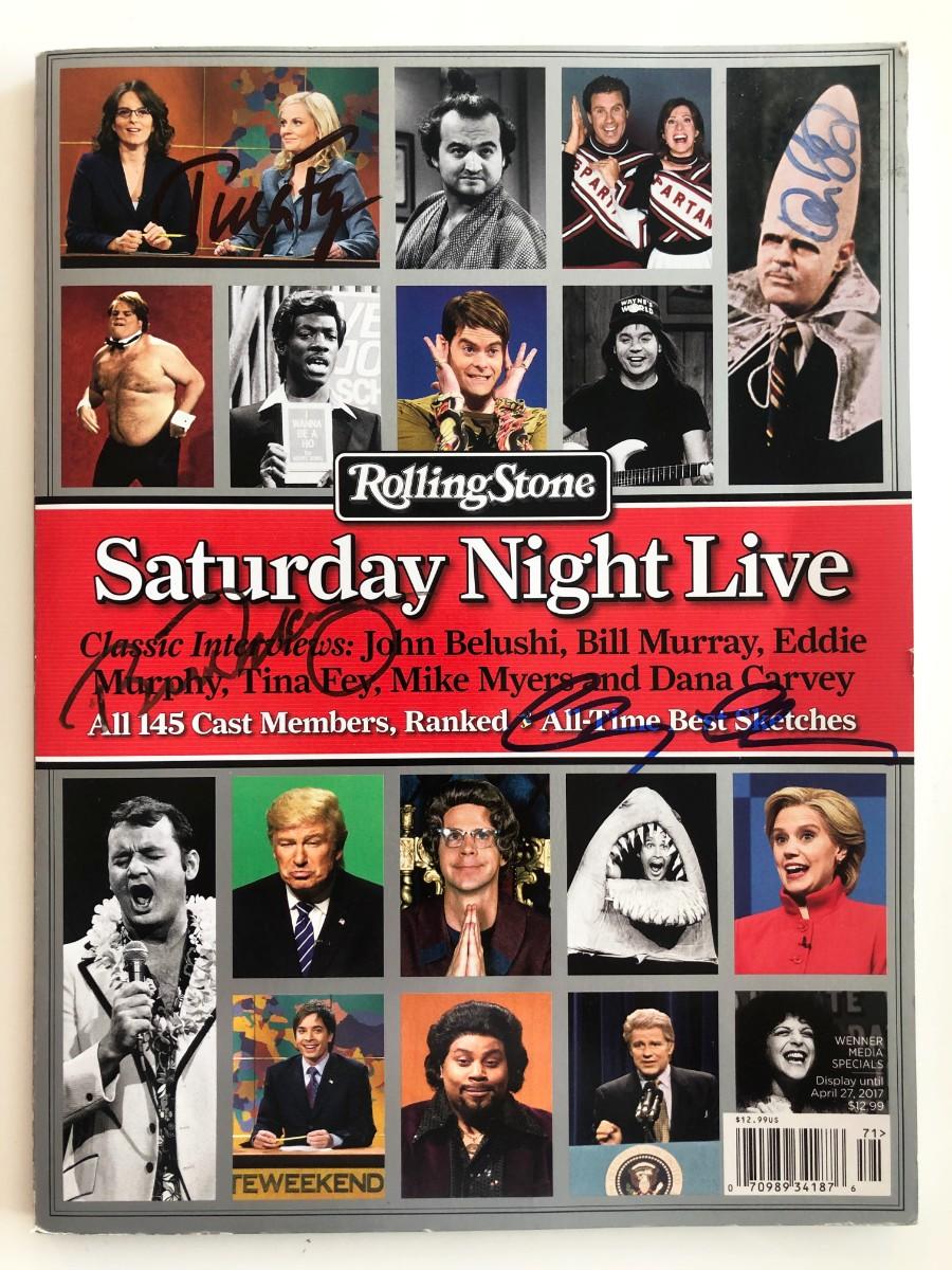 Saturday Night Live Cast Signed Rolling Stone Magazine | EstateSales.org