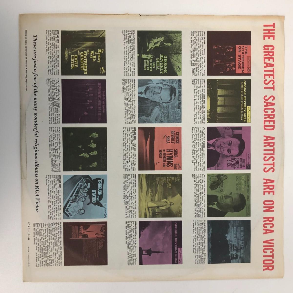 The Greatest Sacred Artists Are On RCA Victor Album | EstateSales.org
