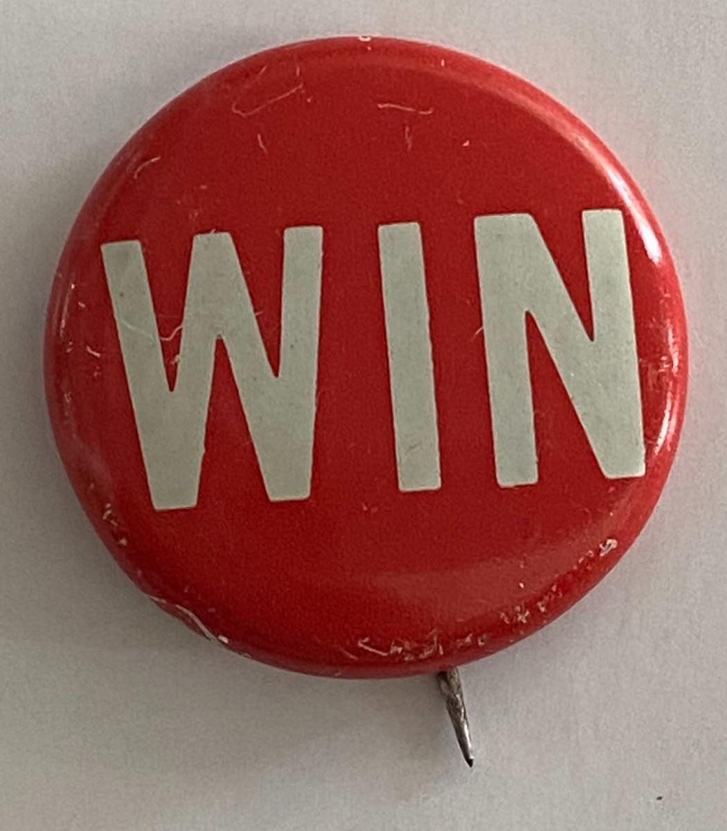1976 Gerald Ford Win Campaign pin | EstateSales.org