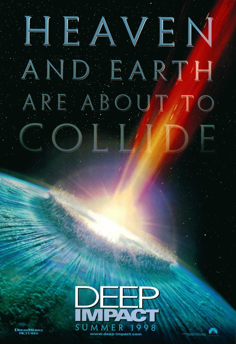 Deep Impact 1998 original one sheet poster | EstateSales.org