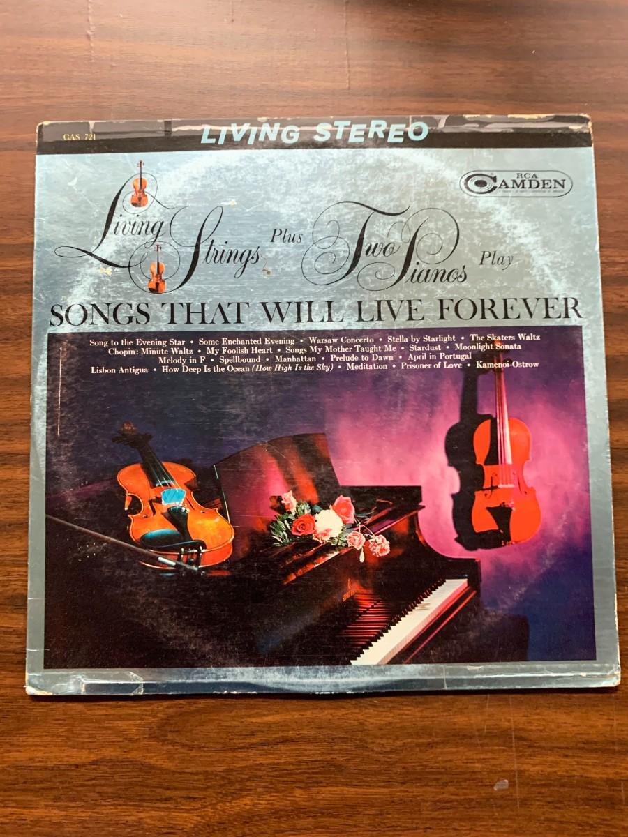 Living Strings Plus Two Pianos ‎– Play Songs That Will Live Forever ...