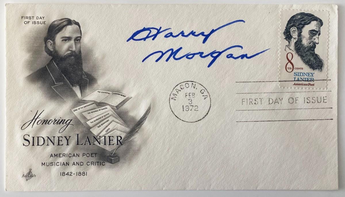 MASH Harry Morgan signed cover | EstateSales.org