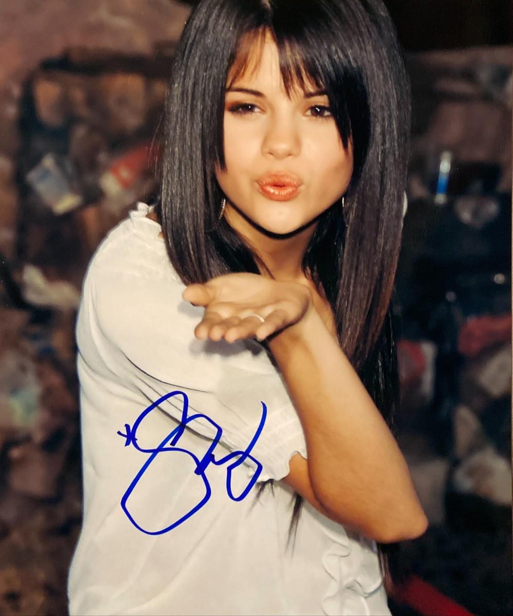 Selena Gomez signed photo | EstateSales.org