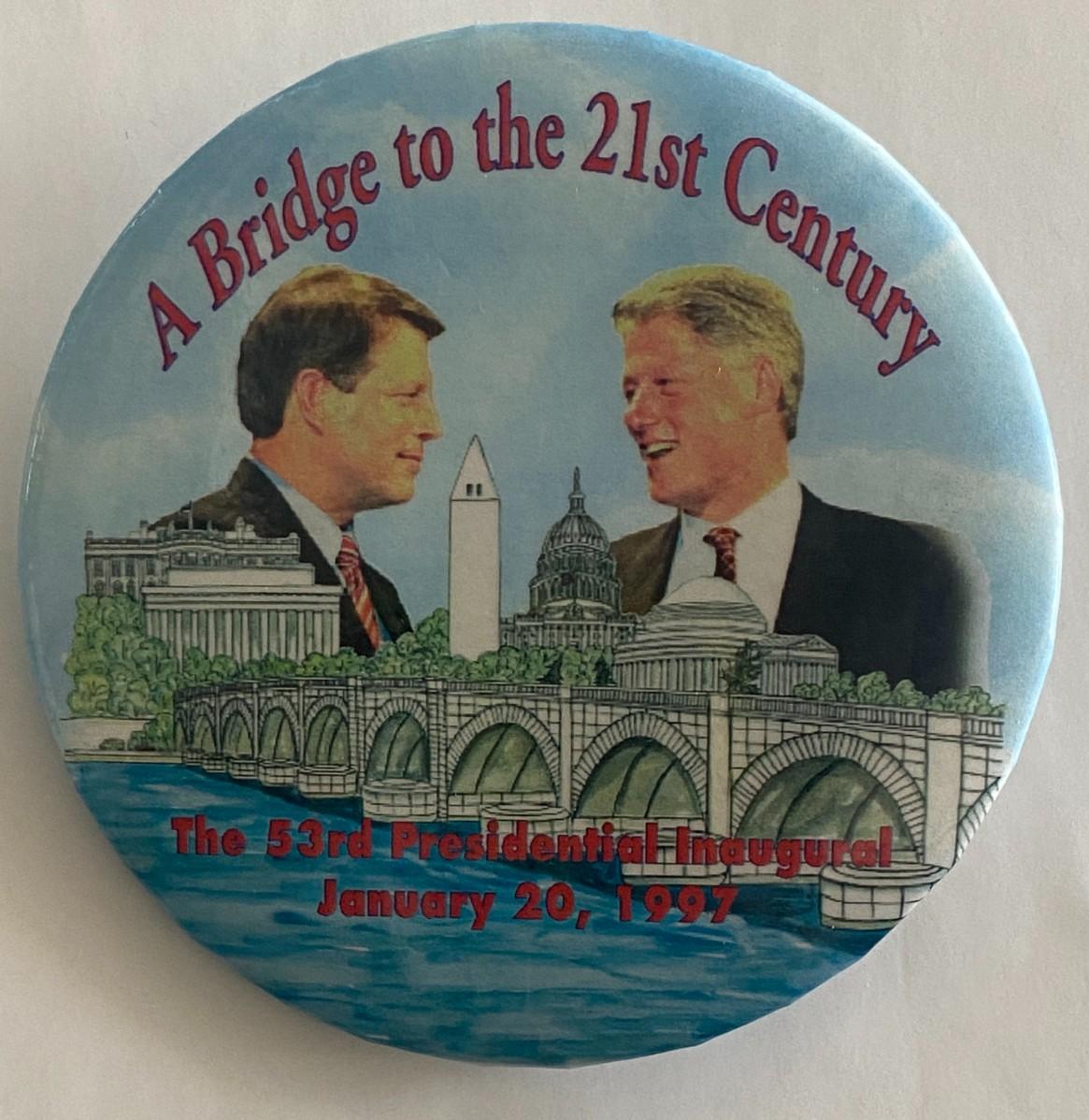 53rd inauguration commemorative Bill Clinton pin | EstateSales.org
