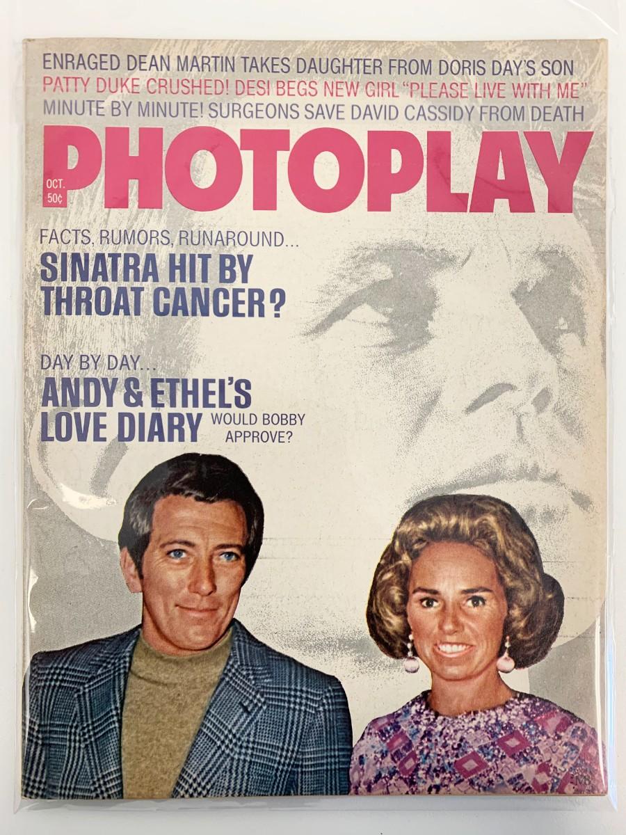 Photoplay Magazine October 1971 Andy Williams, Ethel Kennedy, Frank ...