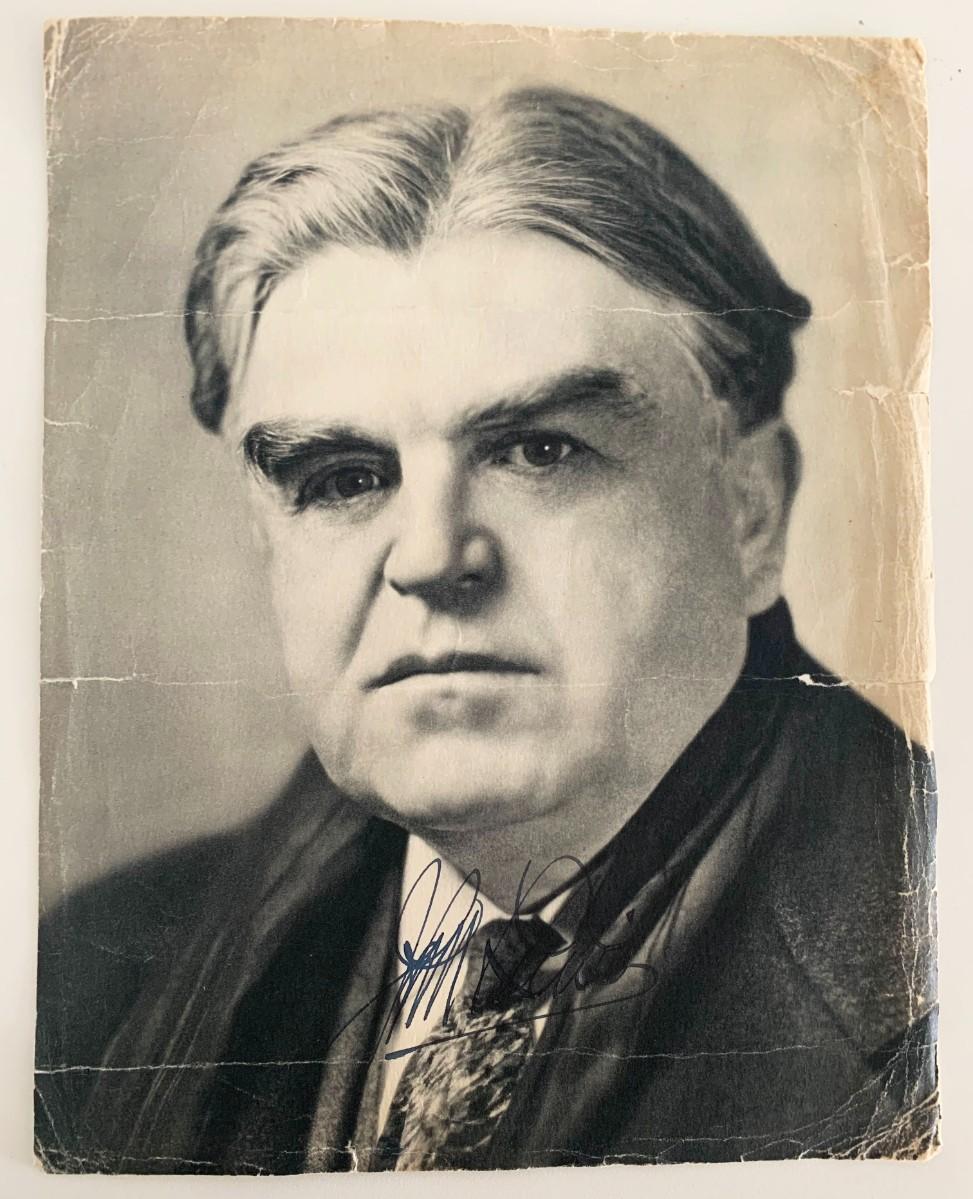 John L Lewis signed photo | EstateSales.org