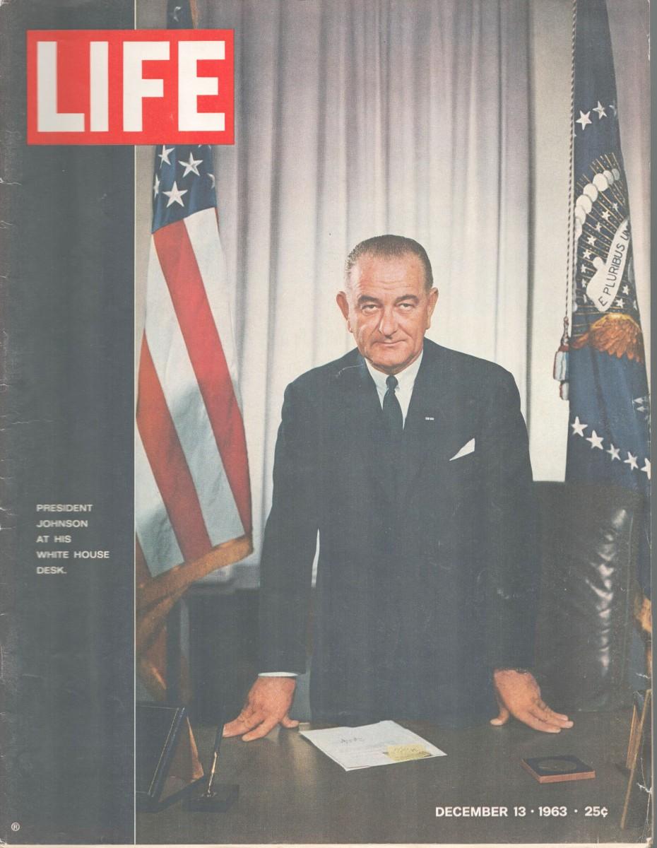 President Johnson at the Whitehouse Life Magazine. December 3, 1971 ...