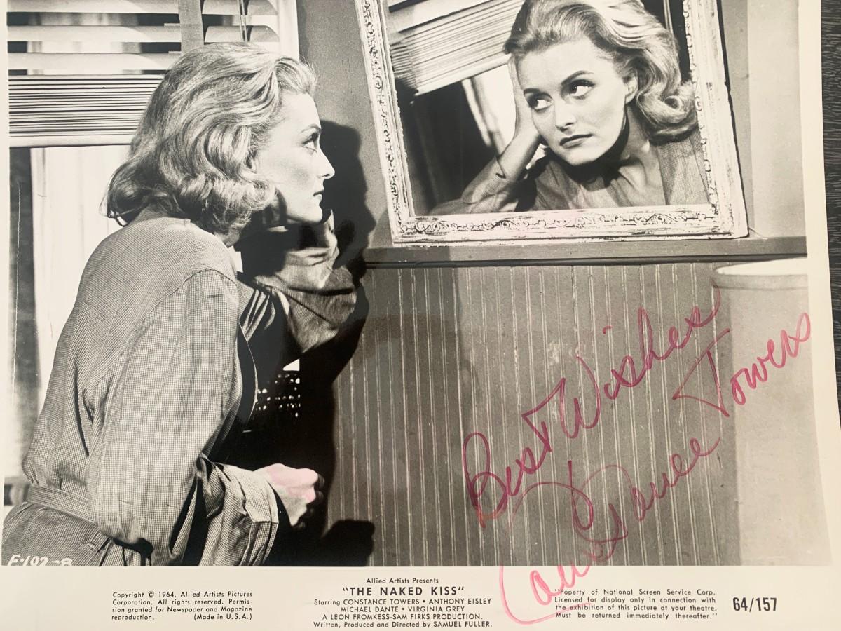 Constance Towers signed photo | EstateSales.org