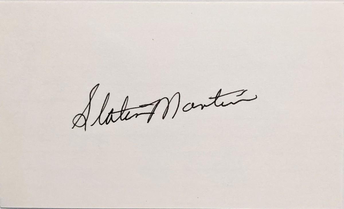 Sergio Franchi signed photo | EstateSales.org