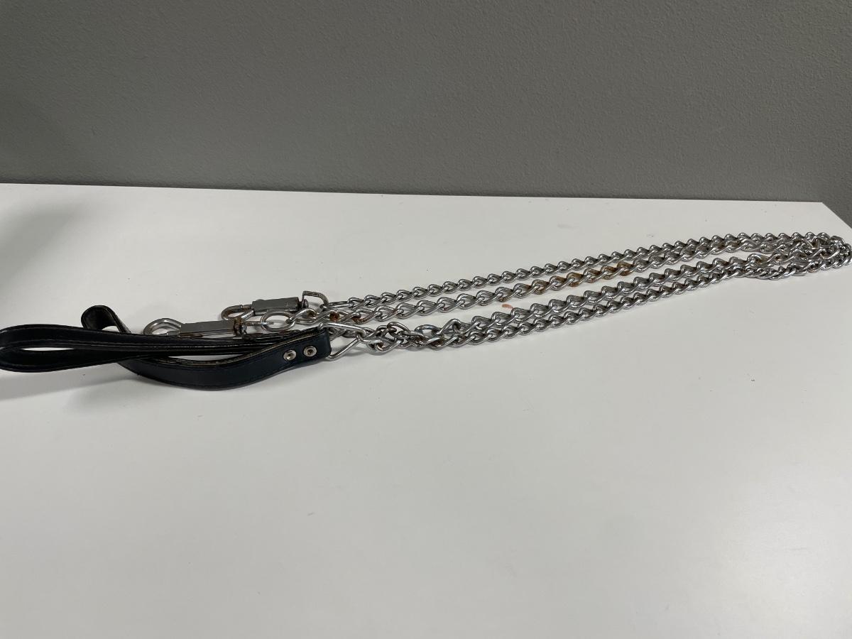 Dog metal leashes | EstateSales.org