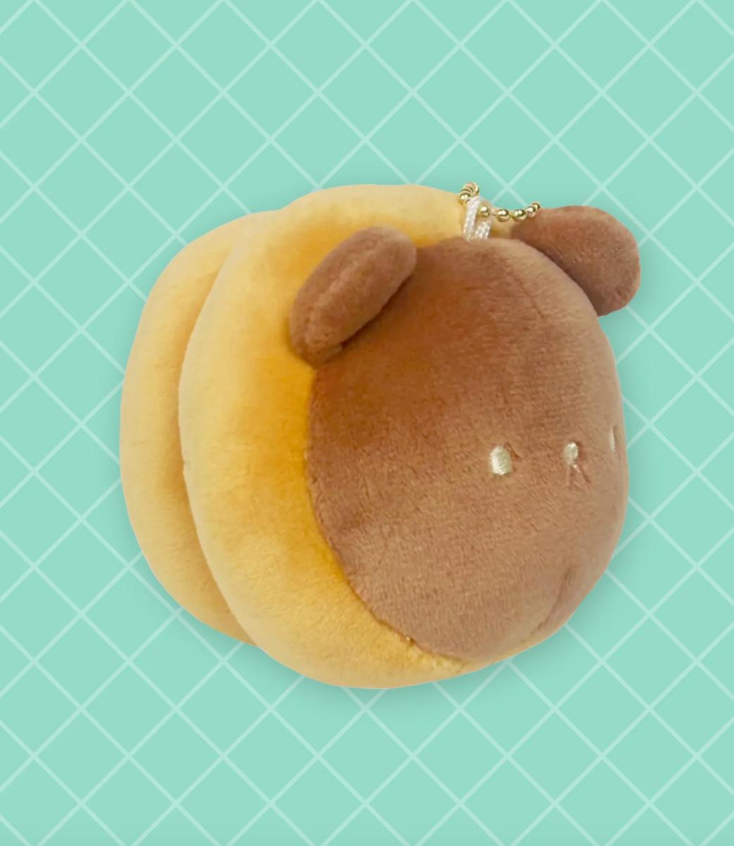3.5" Kawaii Kuma Kuma Bakery Chocolate Croissant Roll Bear Plushie ...