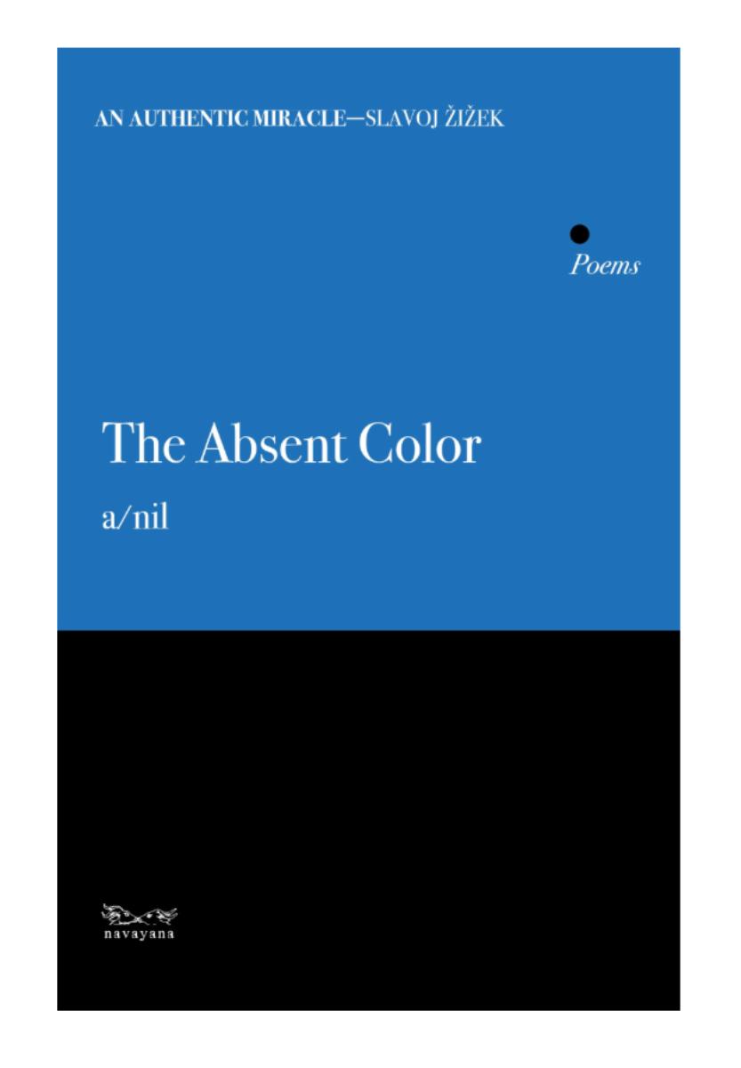 The Absent Color a/nil - Poems - Book | EstateSales.org