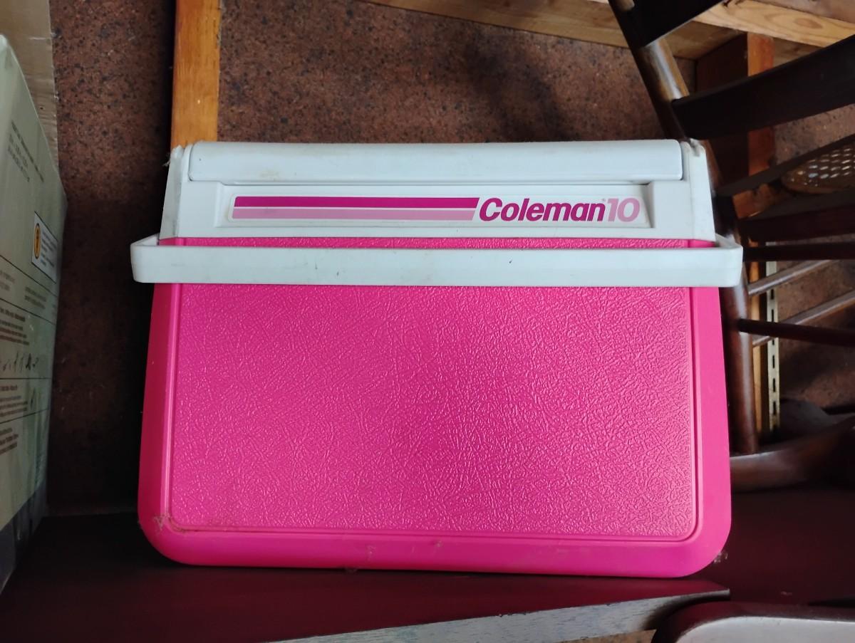 Pink Coleman Cooler | EstateSales.org