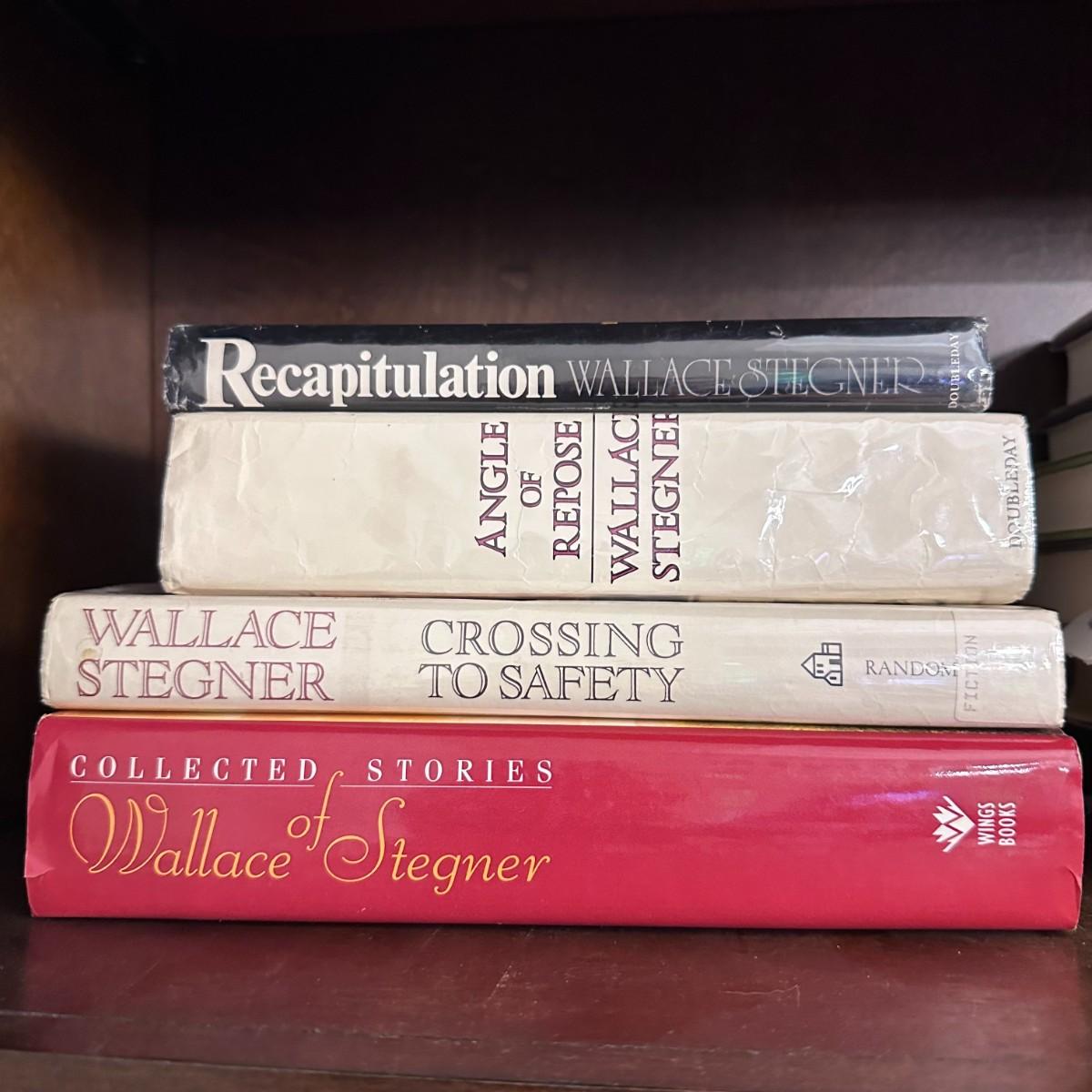 Lot of Books - Author Wallace Stegner (4) | EstateSales.org
