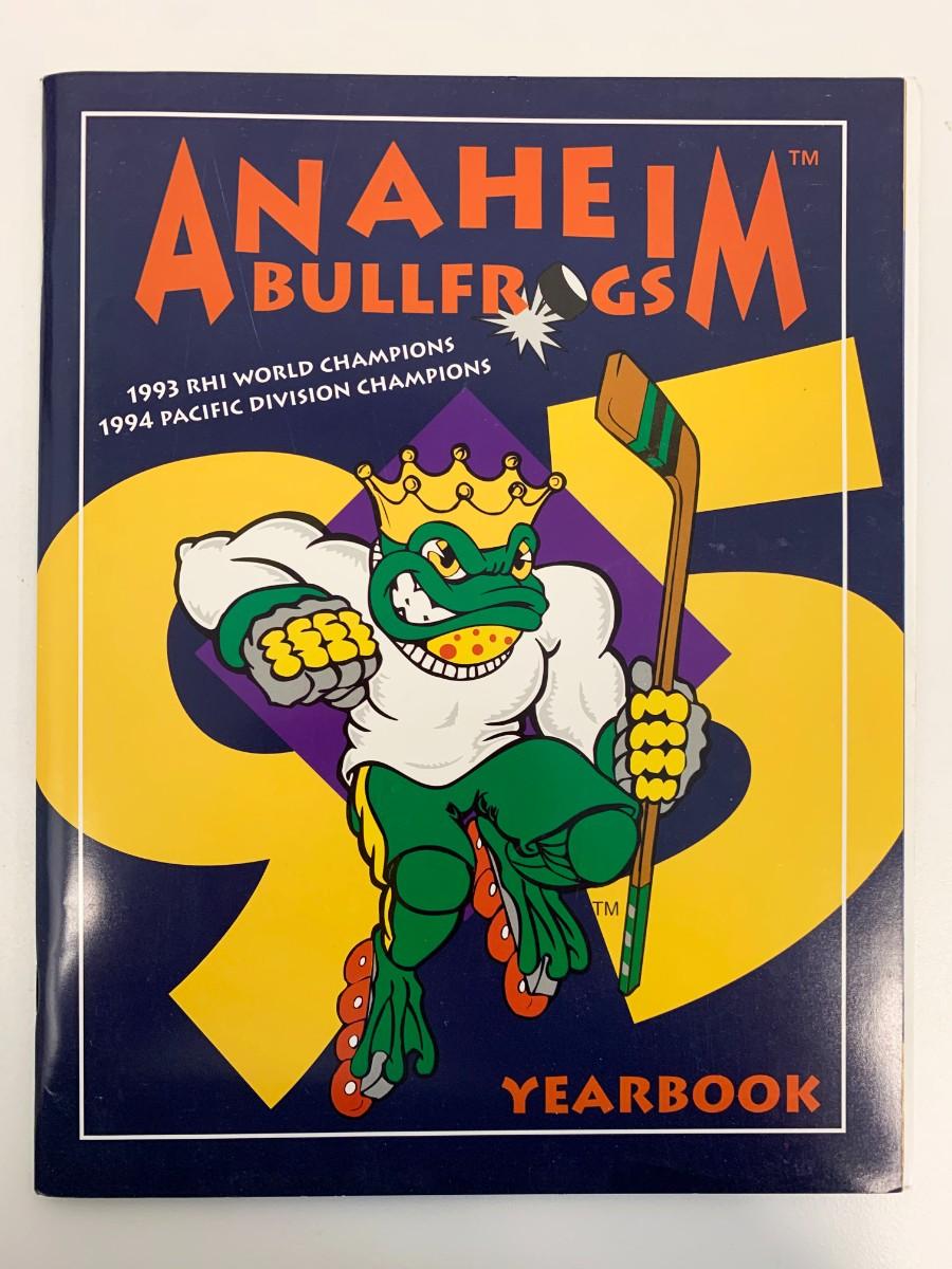Anaheim Bullfrogs Year Book | EstateSales.org