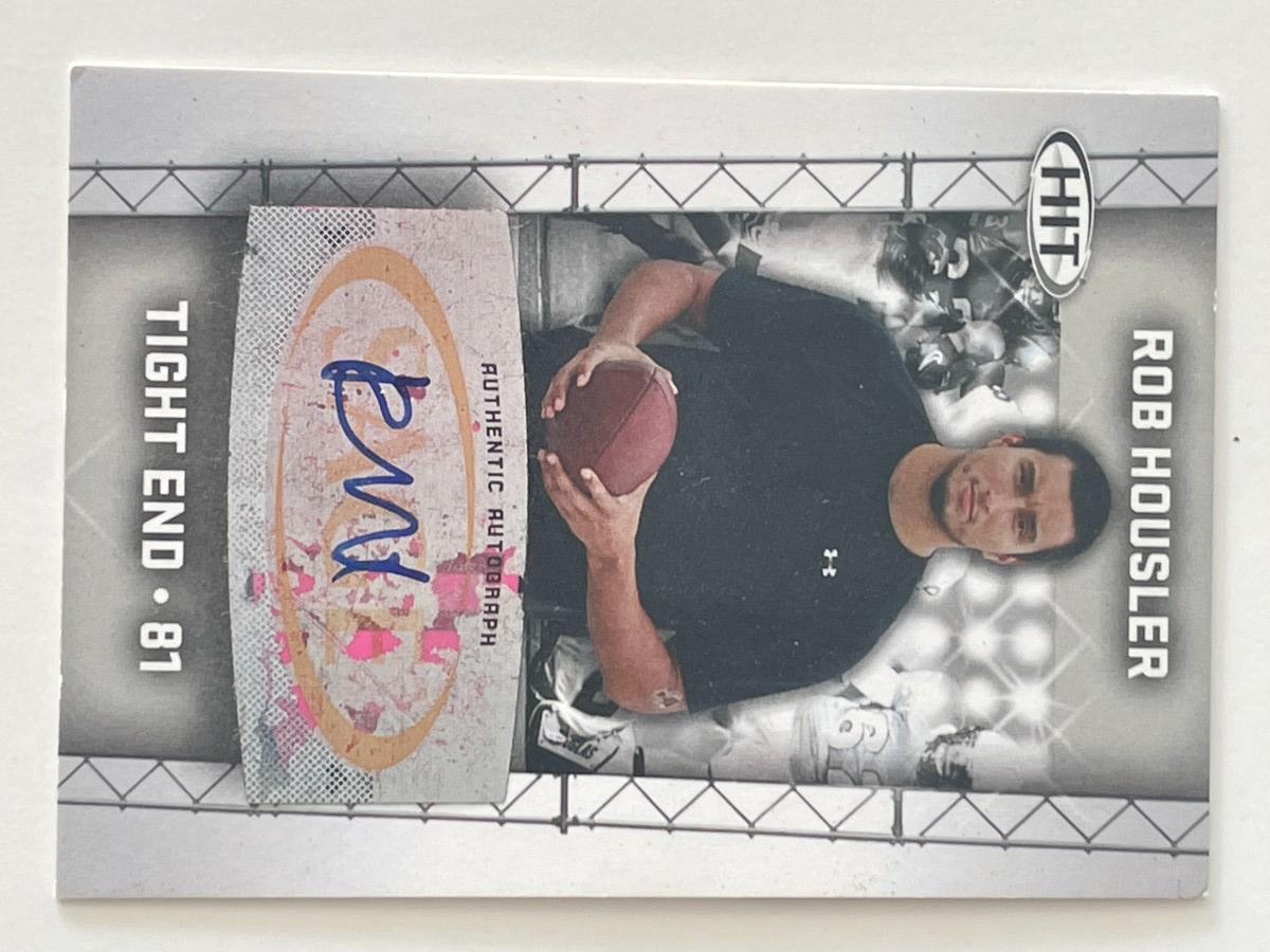 Rob Housler signed autograph card | EstateSales.org