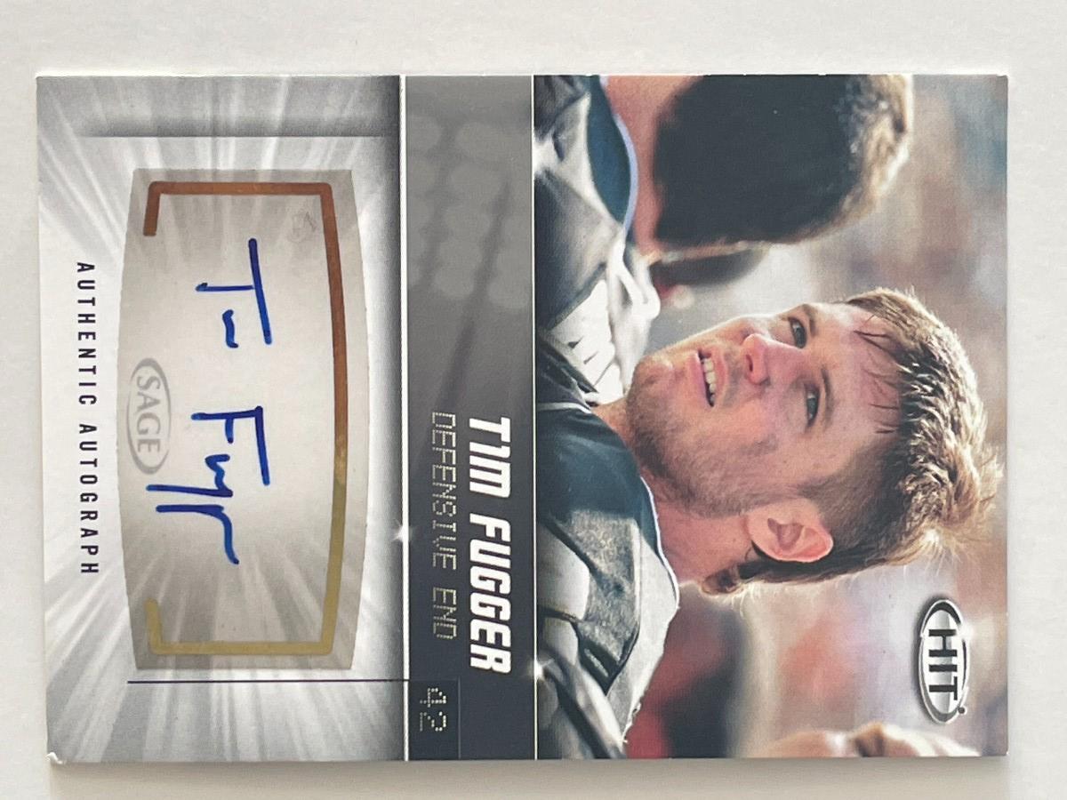 Tim Fugger signed autograph card | EstateSales.org