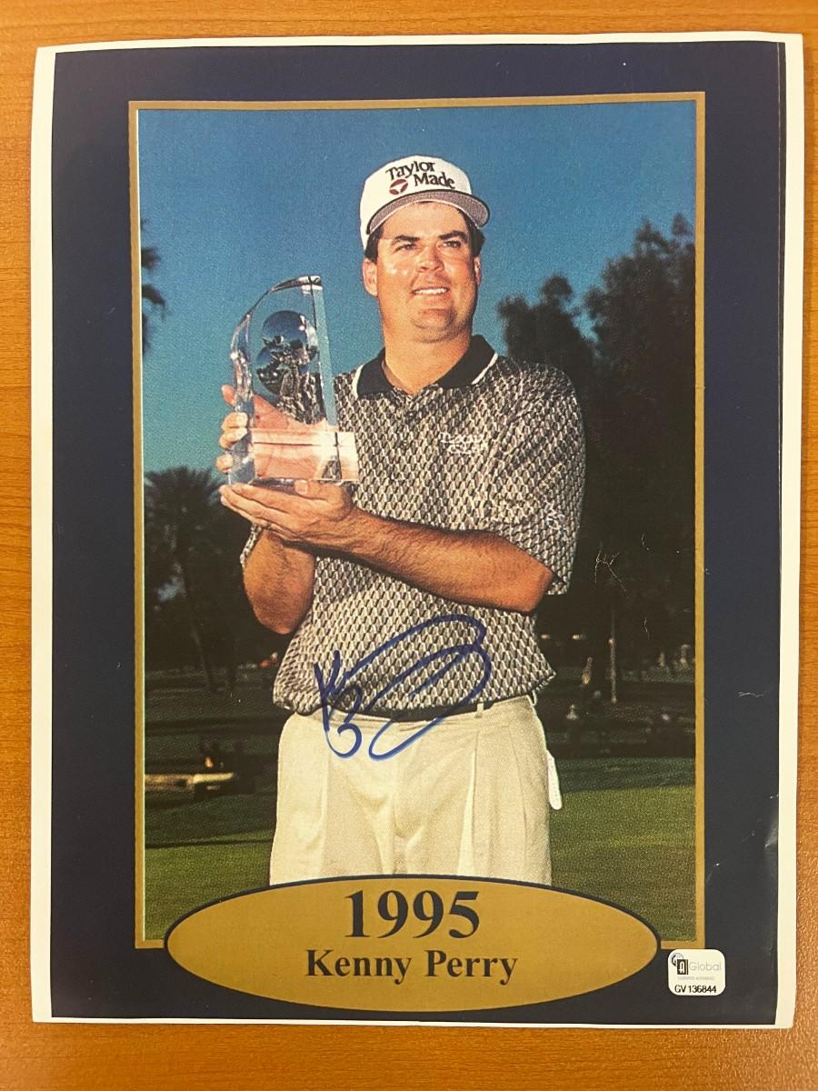 PGA Tour Champion Kenny Perry signed photo | EstateSales.org