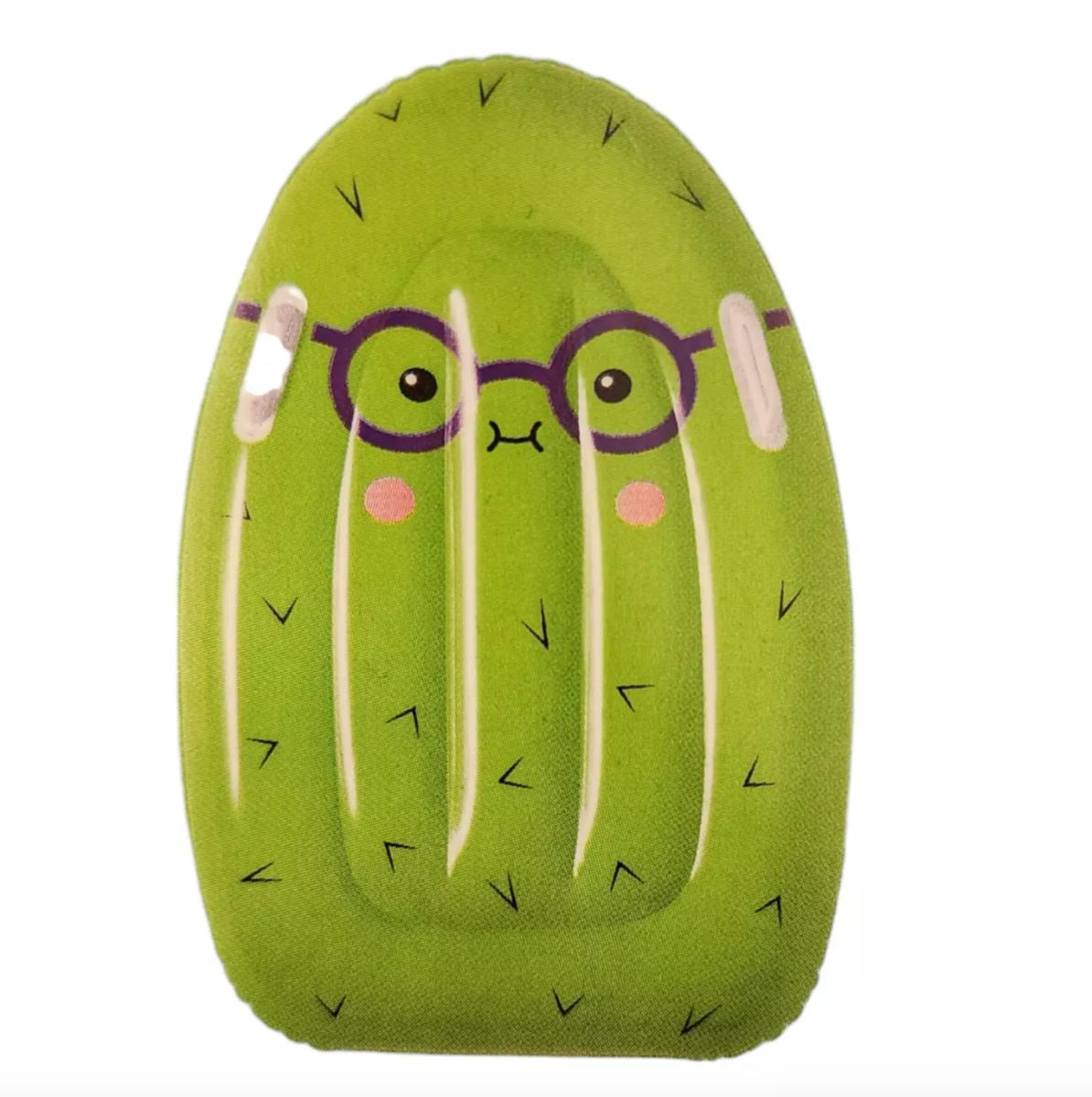 Green Cactus Kids 3+ Inflatable Kick Board Boogie Board with Handles 33 ...