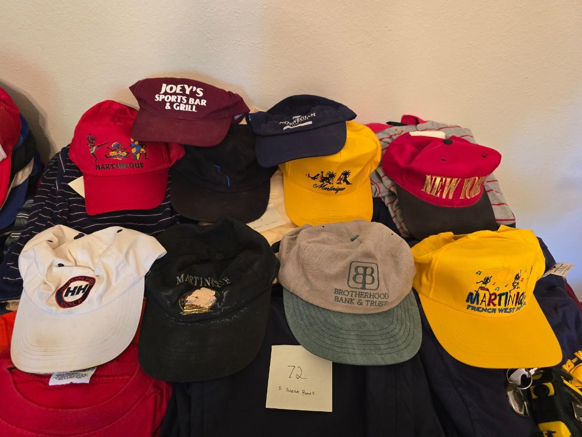 Baseball hats | EstateSales.org