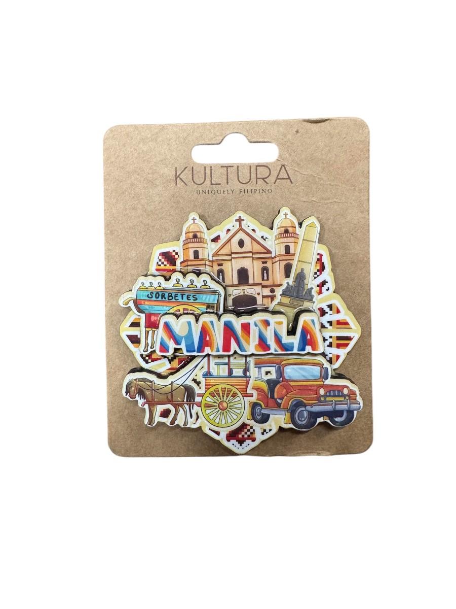 Kultura Manila, Philippines Refrigerator Magnet | EstateSales.org