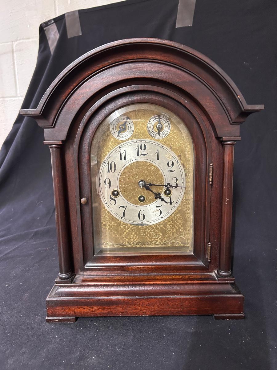 Vintage German mantle clock | EstateSales.org