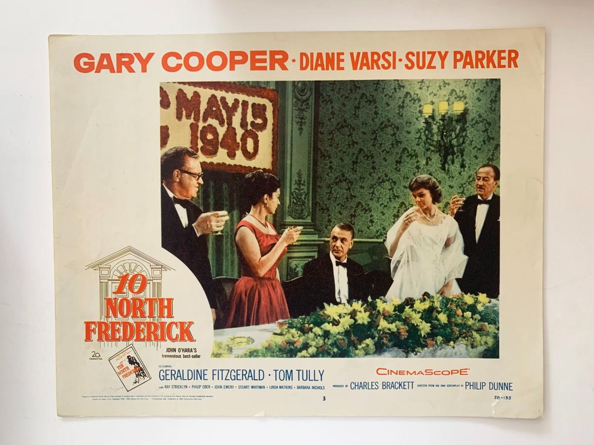Ten North Frederick original 1958 vintage lobby card | EstateSales.org