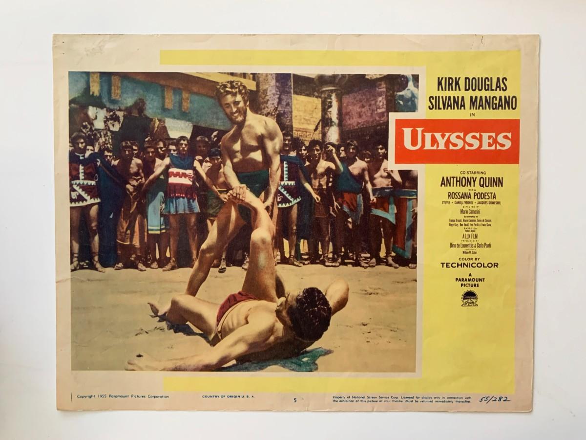 Ulysses original 1955 vintage lobby card | EstateSales.org