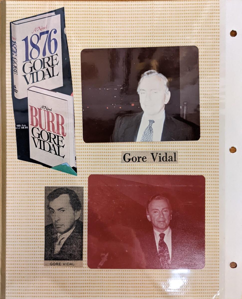 Gore Vidal Original Photo | EstateSales.org