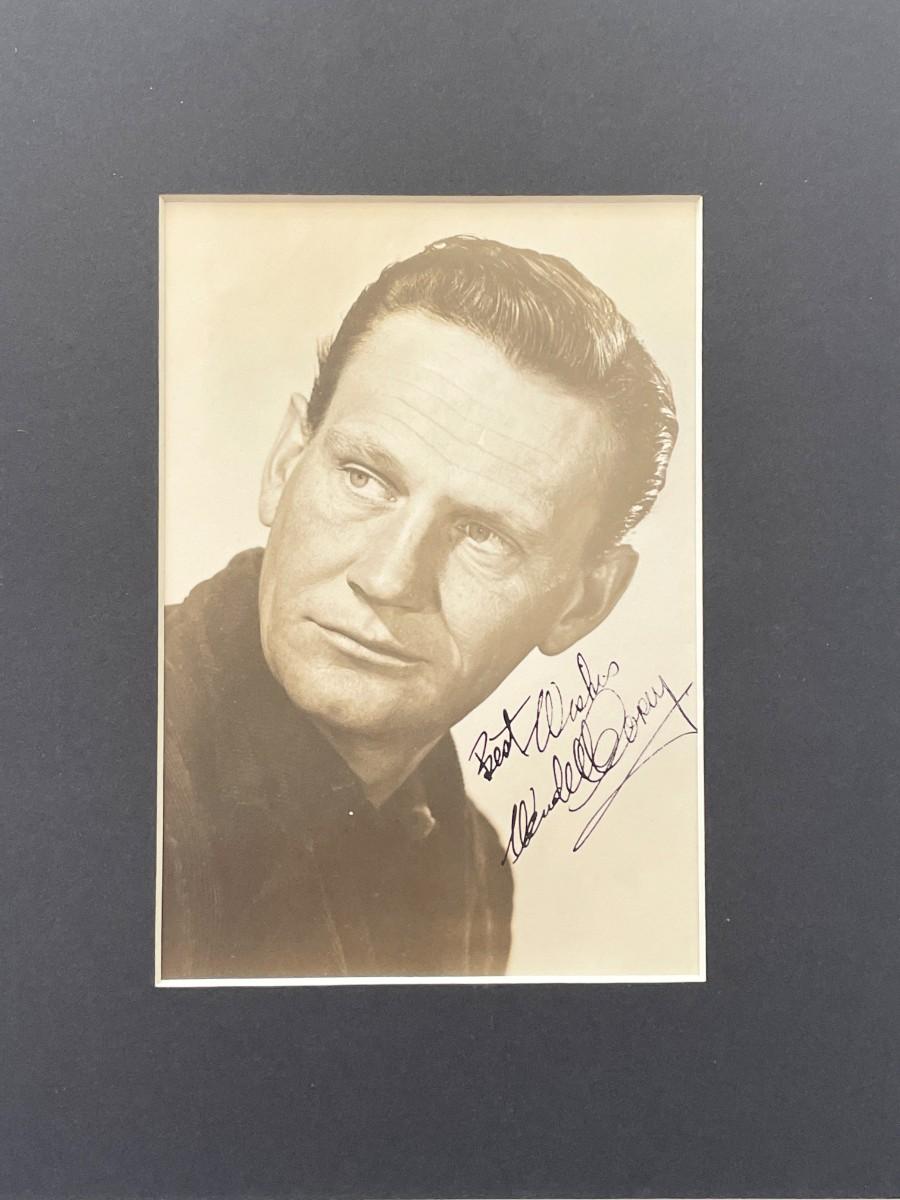 Wendell Corey signed photo | EstateSales.org
