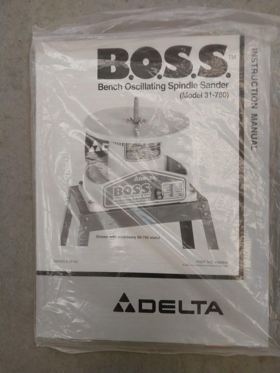 DELTA "BOSS" BENCH OSCILLATING SPINDLE SANDER | EstateSales.org