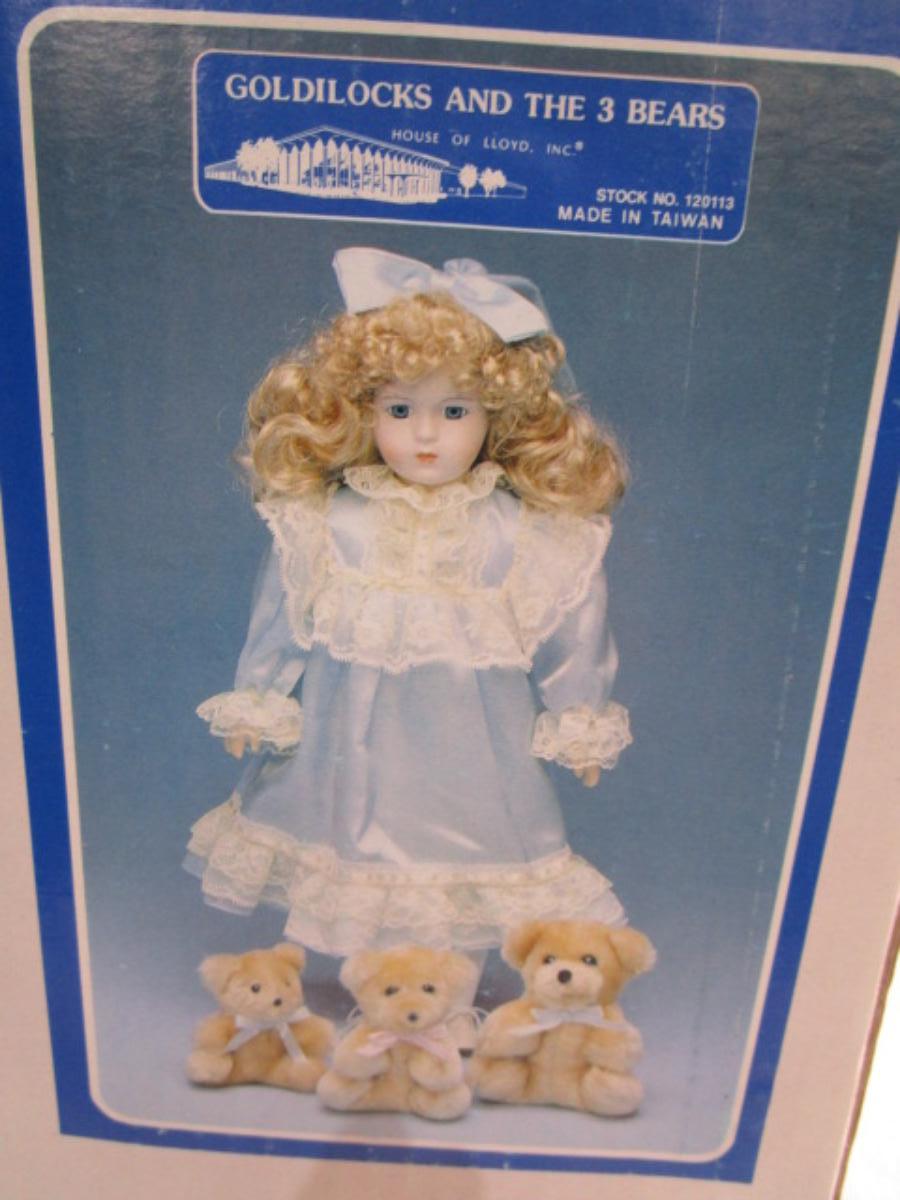 New in box, Goldie Locks & the 3 Bears from House of Lloyd ...