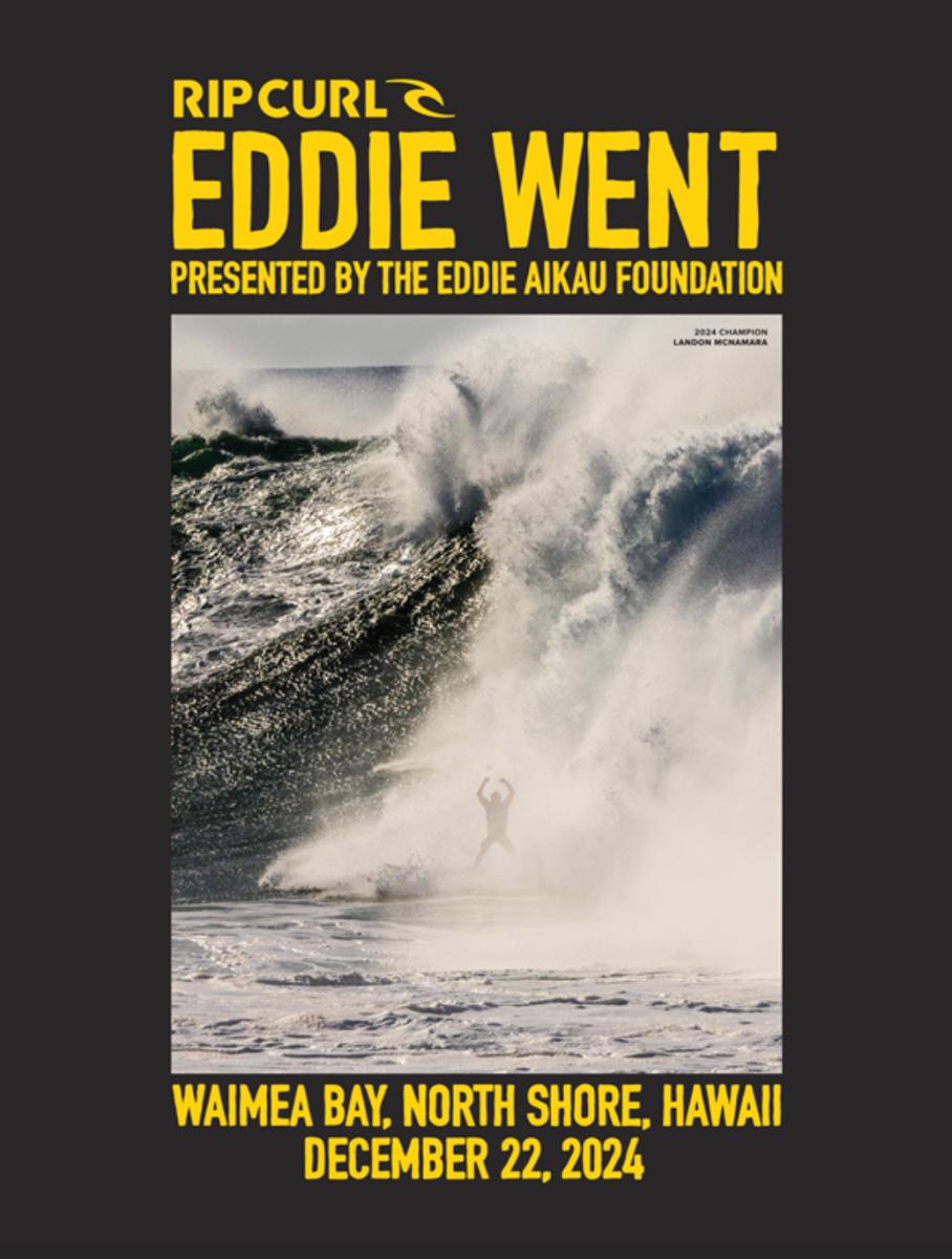 Rip Curl Eddie Went Poster - 24" x 18" | EstateSales.org