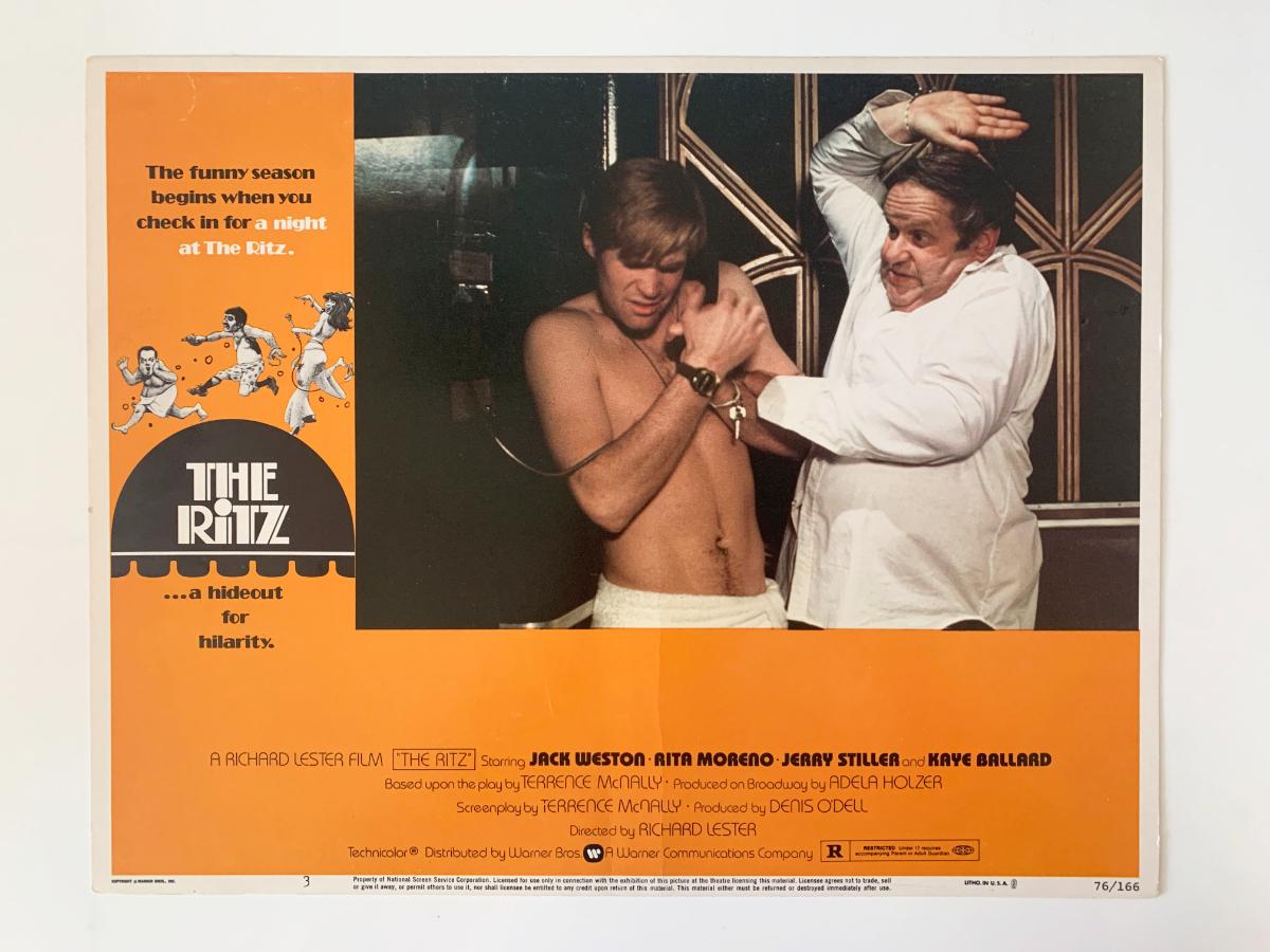 The Ritz original 1976 vintage lobby card | EstateSales.org