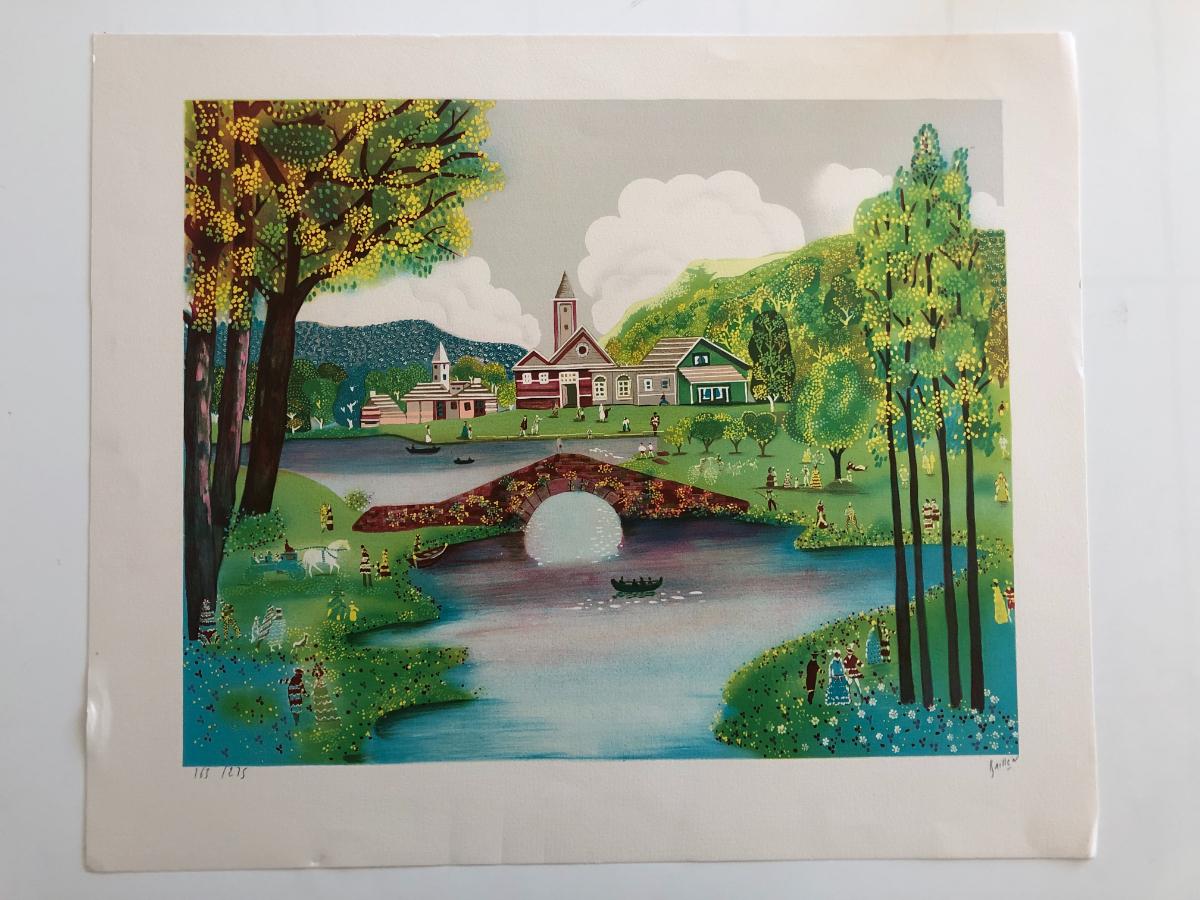 Isabel Baillen Landscape Artwork | EstateSales.org