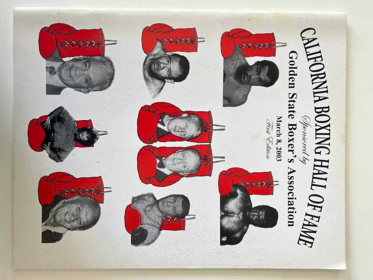 California Boxing Hall of Fame magazine | EstateSales.org