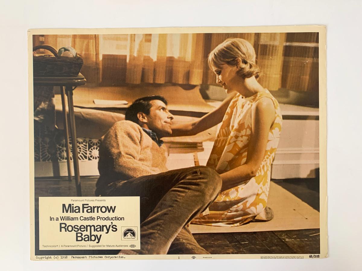 Rosemary's Baby original 1968 vintage lobby card | EstateSales.org