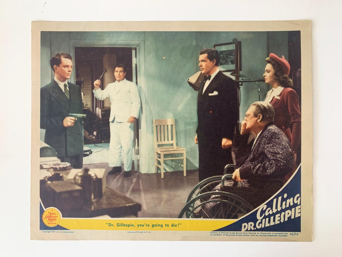Calling Dr. Gillespie original 1942 vintage lobby card | EstateSales.org