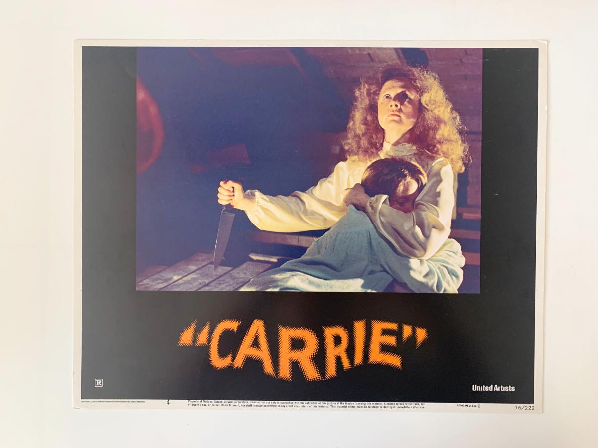 Carrie original 1976 vintage lobby card | EstateSales.org