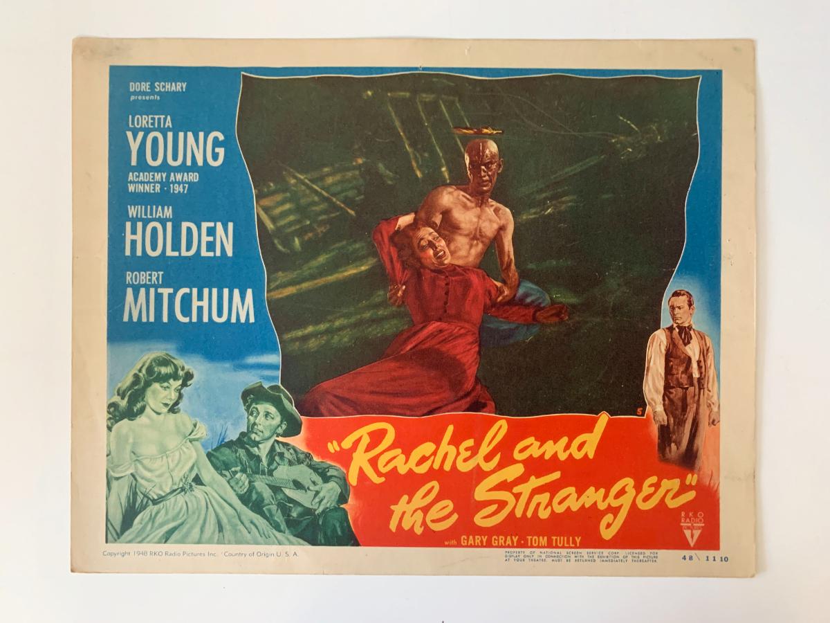 Rachel and the Stranger original 1948 vintage lobby card | EstateSales.org