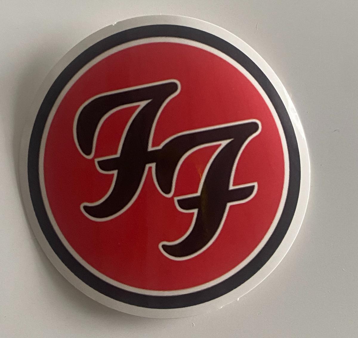 Foo Fighters logo sticker | EstateSales.org
