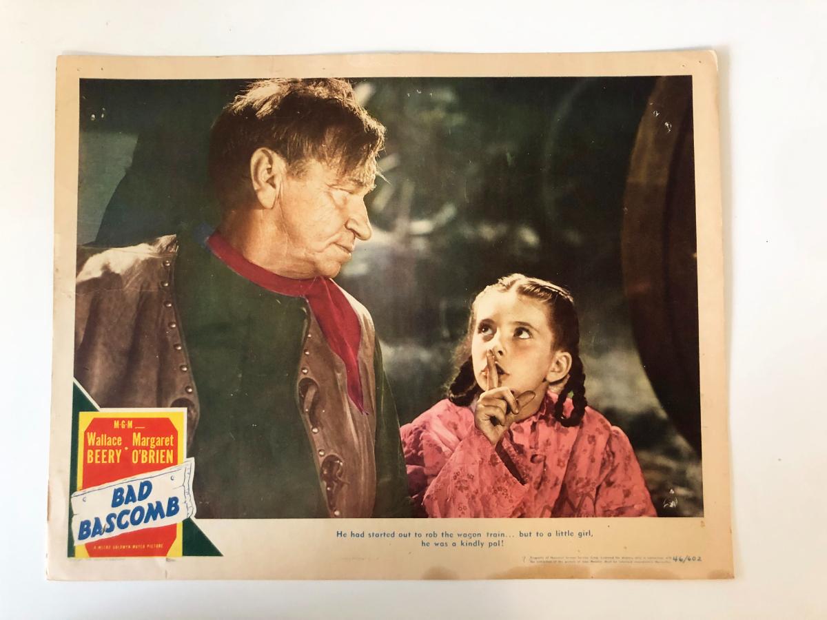 Bad Bascomb original 1946 vintage lobby card | EstateSales.org