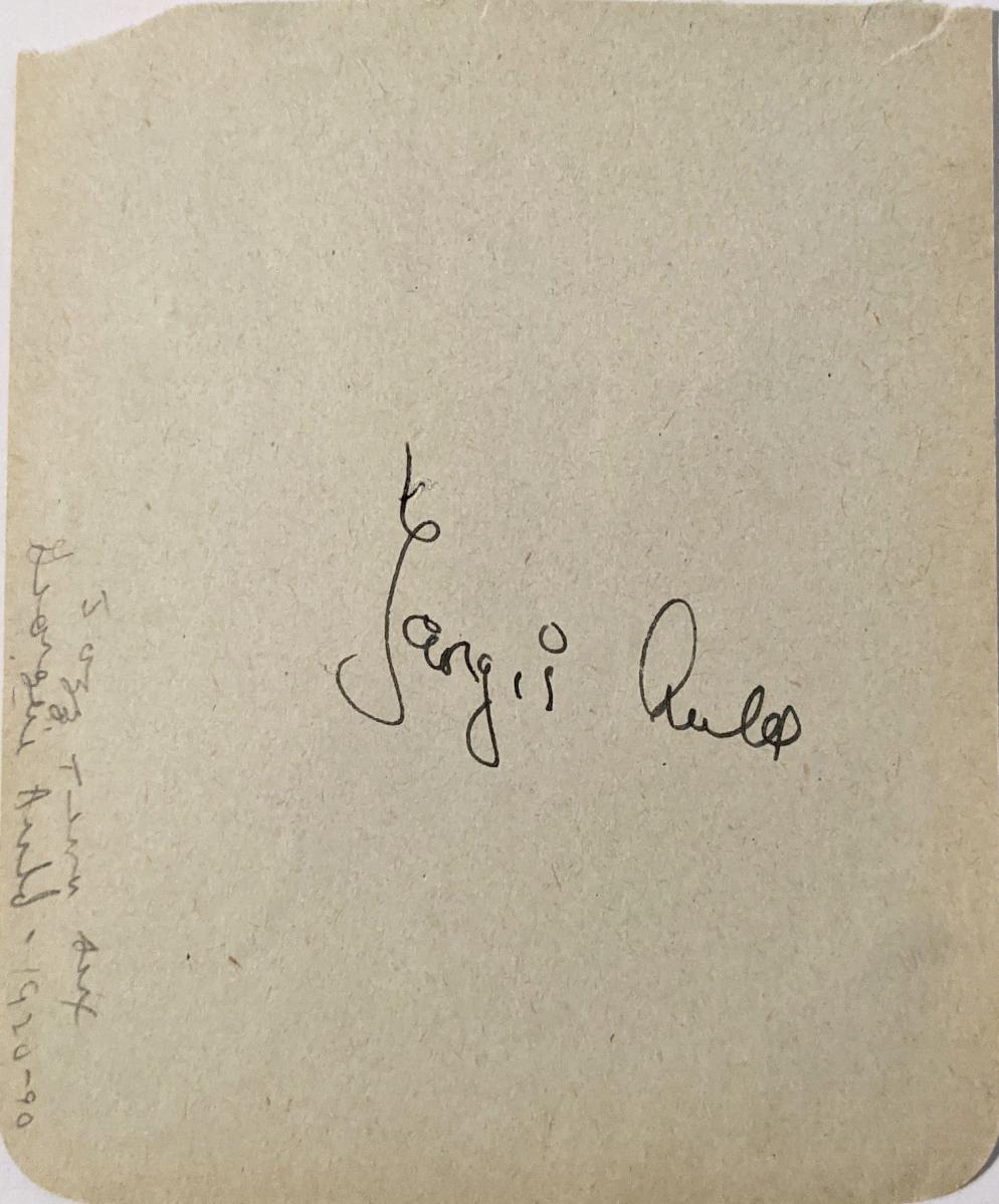 Georgie Auld Signature Cut | EstateSales.org