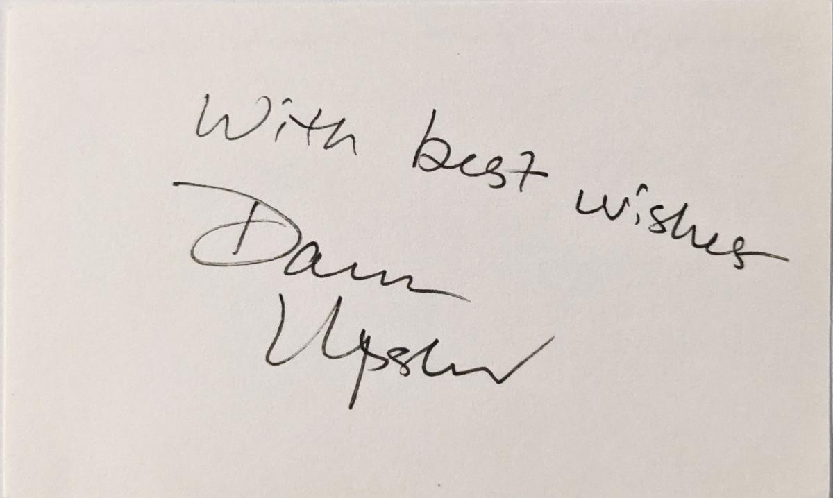 Opera singer Dawn Upshaw autograph | EstateSales.org