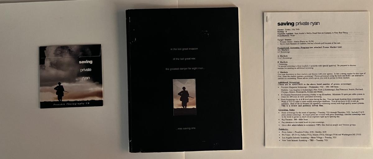 Saving Private Ryan press kit | EstateSales.org